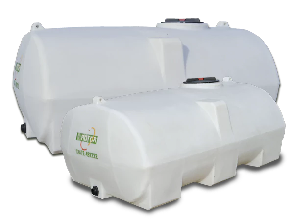 Tanques de plástico para usos varios.